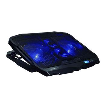 Base p/notebook ate 17,3" 4 coolers led azul usb nbc-100bk c3 tech ...