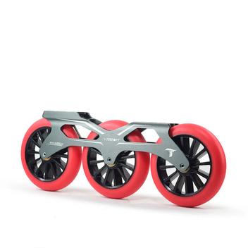 Base Para Patins Roller Traxart 125mm Rodas HD Inline Vermelha 125 83a ...
