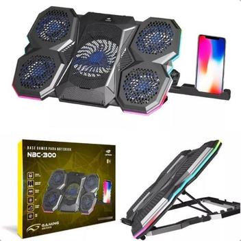 Base Refrigerada Para Notebook 17,3 C/ 5 Coolers Usb Gamer - C3TECH ...