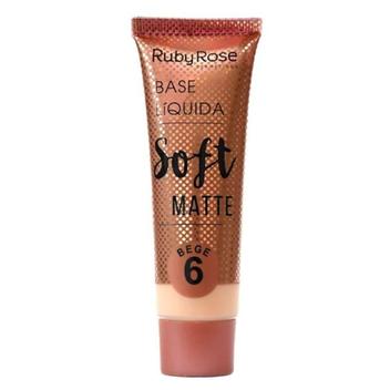 Base Ruby Rose Líquida Soft Matte Bege 6 29ml - Base Facial - Magazine ...