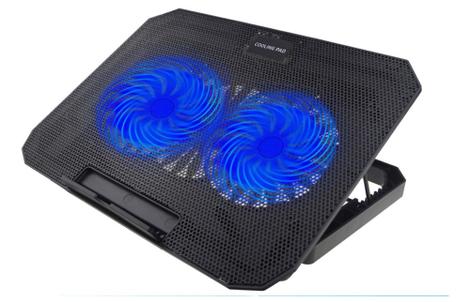 Base Suporte Notebook Refrigerada Cooler Ajustável até 17 Polegadas ...