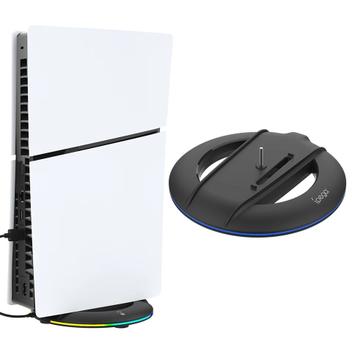 Base Vertical Antiderrapante Para PS5 Slim Ípega (Preto) - Outros Games ...