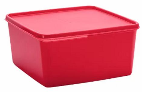 Basic Line 2,5 Litros Morango (Vermelha)Tupperware - Pote - Magazine Luiza