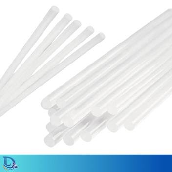 Bastão de Cola Quente Fino 7mm - 10 Unidades - Moprin Utilidades - Refil para Cola Quente ...