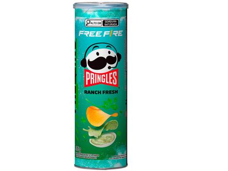 Batata Free Fire Pringles Ranch Fresh 105g - Pringles - Magazine Luiza