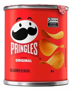 Batata original pringles mini lata 35g c/ 12 unidades - Pringles - Magazine Luiza