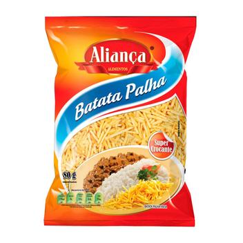 Batata Palha Aliança Super Crocante 80g - Batata Palha - Magazine ...
