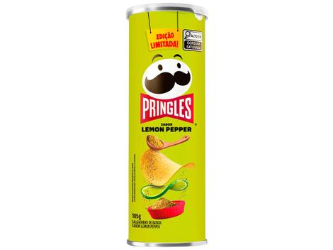 Batata Pringles Lemon Pepper 105g - Salgadinhos e Aperitivos - Magazine ...