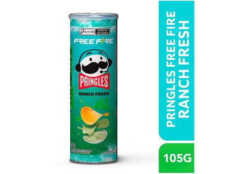 Batata Pringles Sabor Ranch Fresh Edição Limitada 105g - Pringles ...