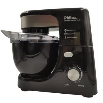 Batedeira Planetária Philco PHP500 12 Velocidades Turbo 700W - Batedeira Comum - Magazine Luiza