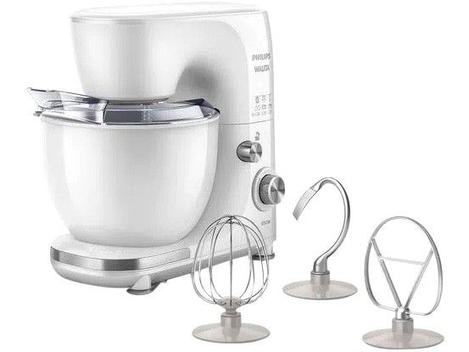 Batedeira Planetária Philips Walita Branca 650W - RI7912/01 10 Velocidades - Batedeira Comum ...