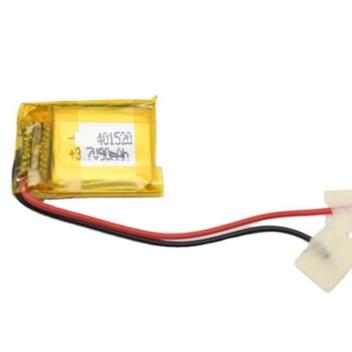 Bateria 90 Mah 3.7v 2 Fios 5mm X 15mm X 20mm 401520 sem conector ...
