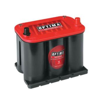 Bateria Alta Performance Optima 12V 50ah RedTop 34R - AGM - Bateria ...