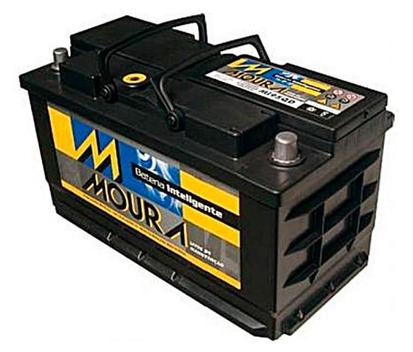 Bateria Automotiva MOURA 100Ah Caixa Baixa - M100 QD - Bateria de Carro ...