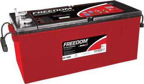 Bateria Freedom Df3000 12v 185ah Estacionária Nobreak Solar ...