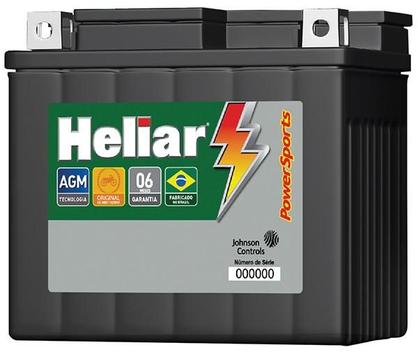 Bateria heliar fan125/titan125 es/titan150 es htz6l - Bateria de Carro ...