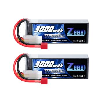 Bateria Lipo Zeee 3S 11.1V 3000mAh 50C com Conector Deans - Bateria - Magazine Luiza