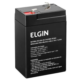 Bateria Selada 6V Fp640 4,5Ah Para Luminaria Emergencia Elgin - Bateria ...