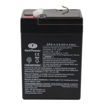 Bateria Selada 6v FP640 Getpower - Sec Power - Mini Veículos - Magazine ...