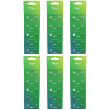 Baterias Alcalinas LR621 1,5V Kit 60un para Pequenos Aparelhos ...