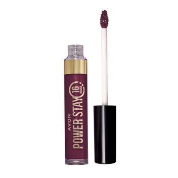 Batom Líquido Matte Power Stay Vinho Escuro 6ml - Avon - Batom ...