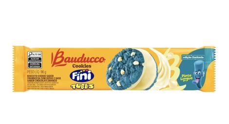 Bauducco Cookies Fini Azul Sabor Framboesa 96g - Cookies - Magazine Luiza
