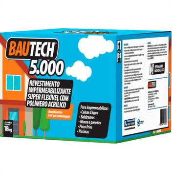 Bautech Argamassa Imperm.5000 18Kg - Impermeabilizante - Magazine Luiza