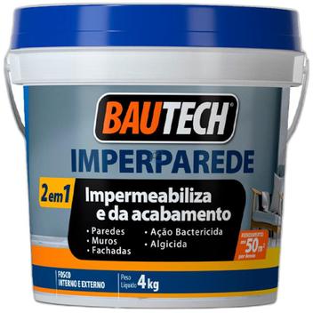 Bautech Tinta Imperparede Br.04Kg - Tinta Impermeabilizante - Magazine ...