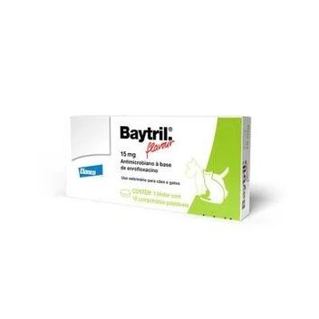 Baytril 15Mg - Elanco - Antibiótico Pet - Magazine Luiza
