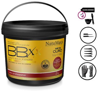 Bbxx Beauty Balm Xtended Série Ouro Natumaxx 2kg - Cuidados com o ...
