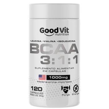 BCAA 1g 120 Cápsulas - Good Vit - BCAA - Magazine Luiza
