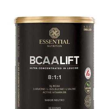 Bcaa Lift 8:1:1 Essential Nutrition (210g) Neutro - BCAA - Magazine Luiza
