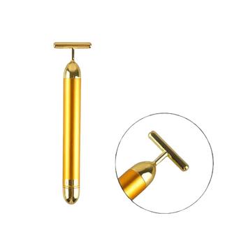 Beauty Bar Golden Massageador Facial 6.000 Rotações Previne Rugas ...