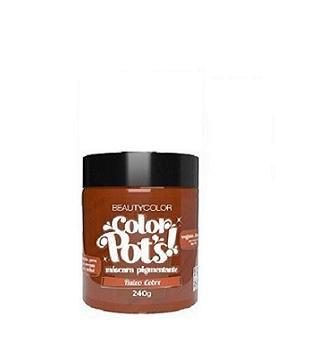 Beauty Color Máscara Pigmentante Color Pots Ruivo Cobre 240g - Máscara ...