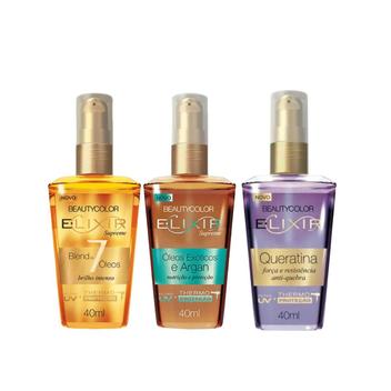 Beautycolor Elixir Supreme Blend 7 Óleos + Argan + Queratina - Óleo ...