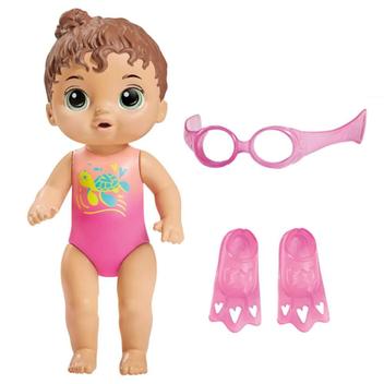 Bebê Piscina Morena Baby Alive - Hasbro F8141 - Boneca Baby Alive ...