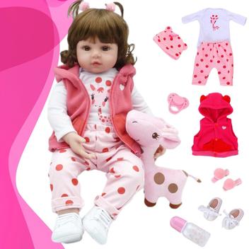 Bebe Reborn Bebe Reborn Menina 100% Silicone New Happy - Boneca Reborn ...