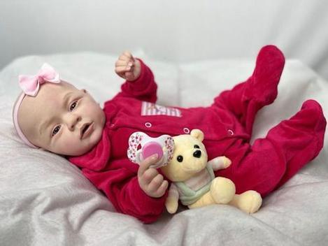 Bebê Reborn Boneca Menina Carequinha Realista Corpo Inteiro Silicone ...