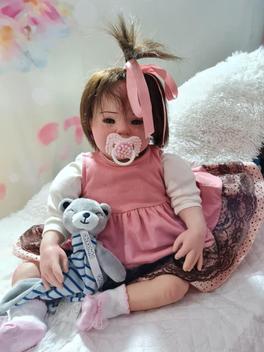 Bebe reborn corpo de tecido - Bonecas - Magazine Luiza