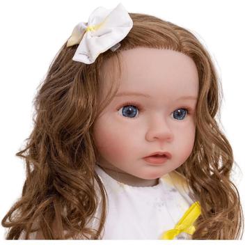 Bebê Reborn New Happy Boneca de Silicone New Happy - Bonecas - Magazine ...