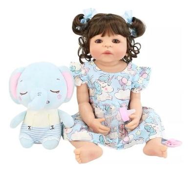 Bebe Reborn Victoria 55 Cm Vitoria Toda Silicone Pode Banho - keiumi - Boneca Reborn - Magazine ...