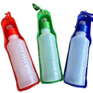 Bebedouro Portátil Viagem Pet Cães e Gatos Garrafa - 750ml - WT49-1 Tigela para Beber Água ...