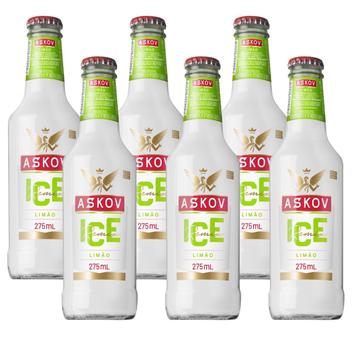 Bebida askov ice limão long neck 6 un de 275ml - Ice - Magazine {{route ...