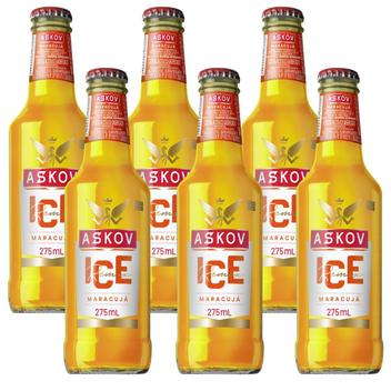 Bebida askov ice maracuja long neck 6un de 275ml - Bebida Energética ...