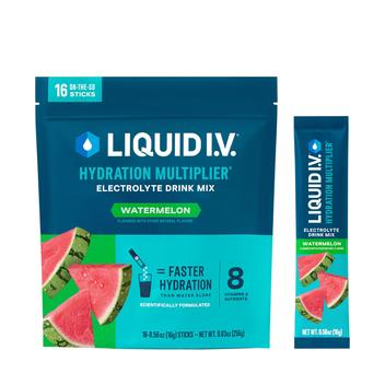 Bebida Eletrolítica em Pó Liquid I.V. Hydration - Melancia - Óleo de ...