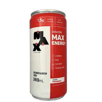Bebida Energética Max Energy 269Ml - Max Titanium - Bebida Energética ...