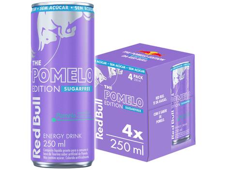 Bebida Energética Red Bull Energy Drink Edition Sugarfree Pomelo Zero ...