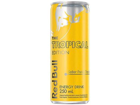 Bebida Energética Red Bull Tropical Edition - Frutas Tropicais 250ml ...