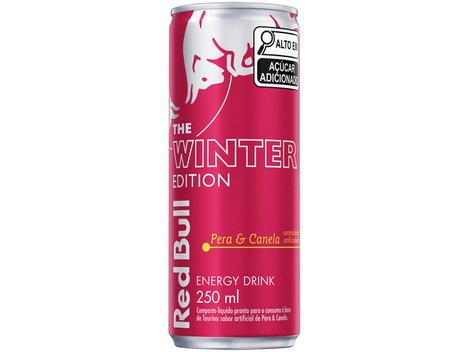 Bebida Energética Red Bull Winter Edition Pera e Canela 250ml - Bebida ...