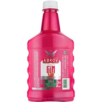 Bebida gin askov cocktail de morango 500ml - Vodka - Magazine Luiza